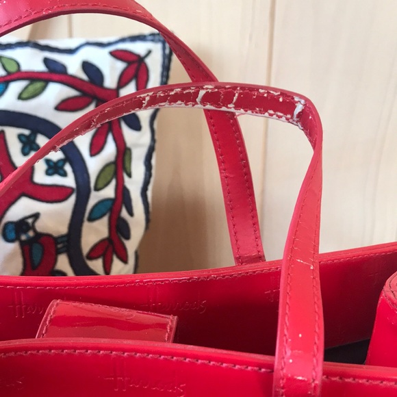 Harrods | Bags | Harrods Red Patent Leather Purse | Poshmark